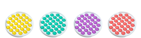 Circle Pop It Fidget Boards – USA Silicone Bead Supply Princess Bead Supply