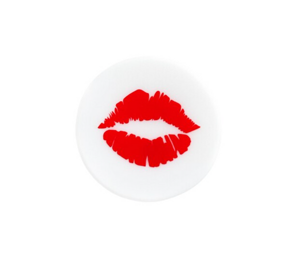 Red Lip Silicone Focal Beads – USA Silicone Bead Supply Princess Bead ...