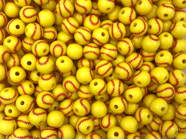 12mm Softball Acrylic Beads – USA Silicone Bead Supply Princess Bead Supply