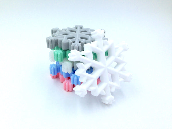 Snowflake Teether--Metallic White – USA Silicone Bead Supply Princess ...